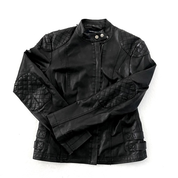 French Connection | Jackets & Coats | French Connection Faux Leather ...